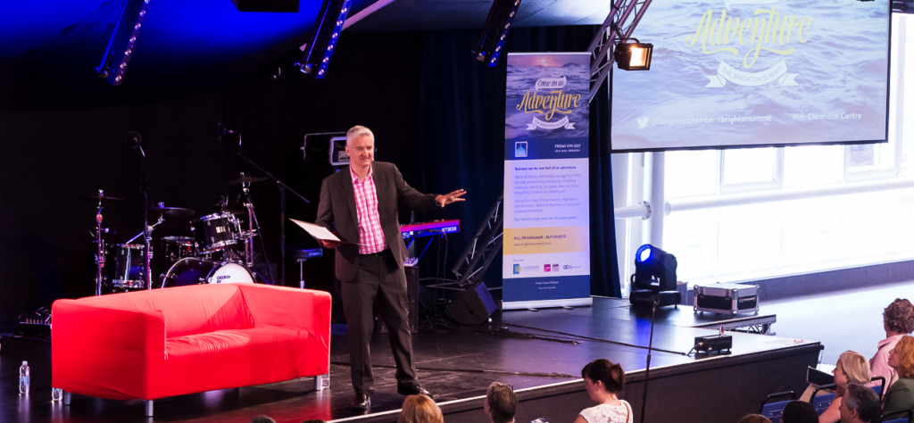 So you’ve been asked to compere an event? – Steve Bustin